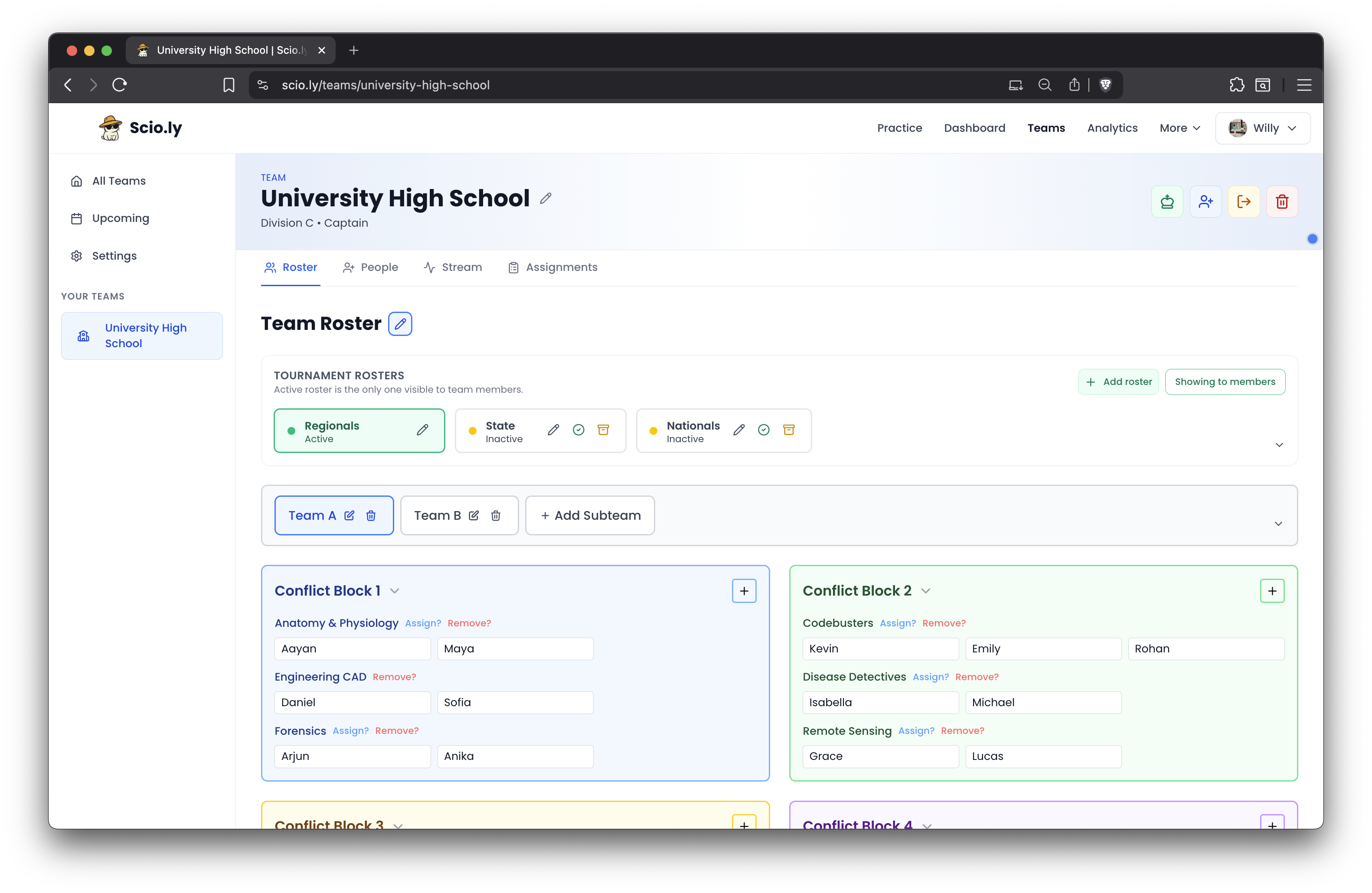 Scio.ly | Science Olympiad Practice